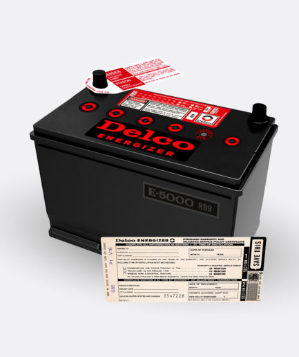 Motorcraft Battery Red Group 27 R-27F (1972-77) Caps kit