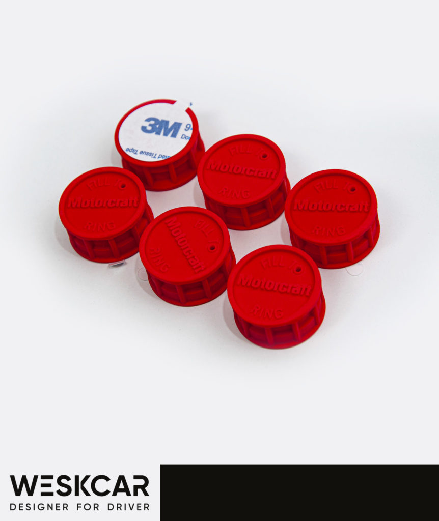 Motorcraft Battery Red Group 24 R-24F (1972-77) Glue Caps kit